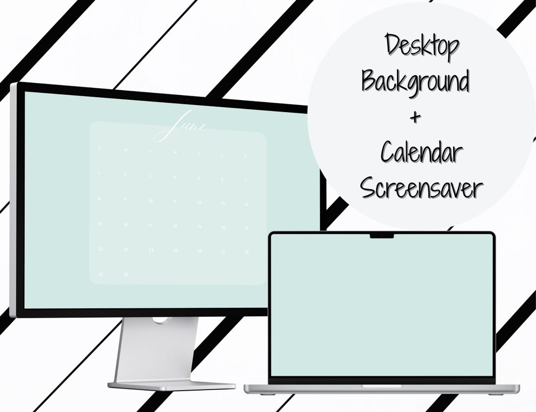 2025-2026 Calendar Desktop Wallpaper: Neutral Pastel PC Background ...