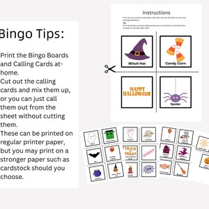 Halloween Bingo | Halloween Printable Games | Halloween Activities for ...