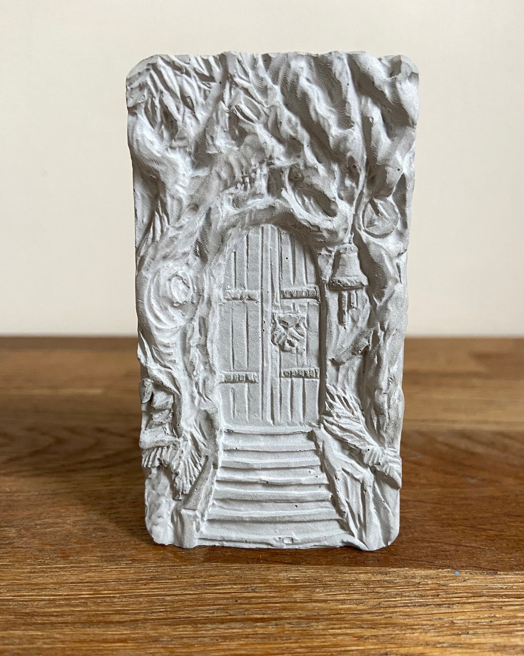 Concrete Enchanted Forest Door and Steps. Home/garden Gift. - Etsy