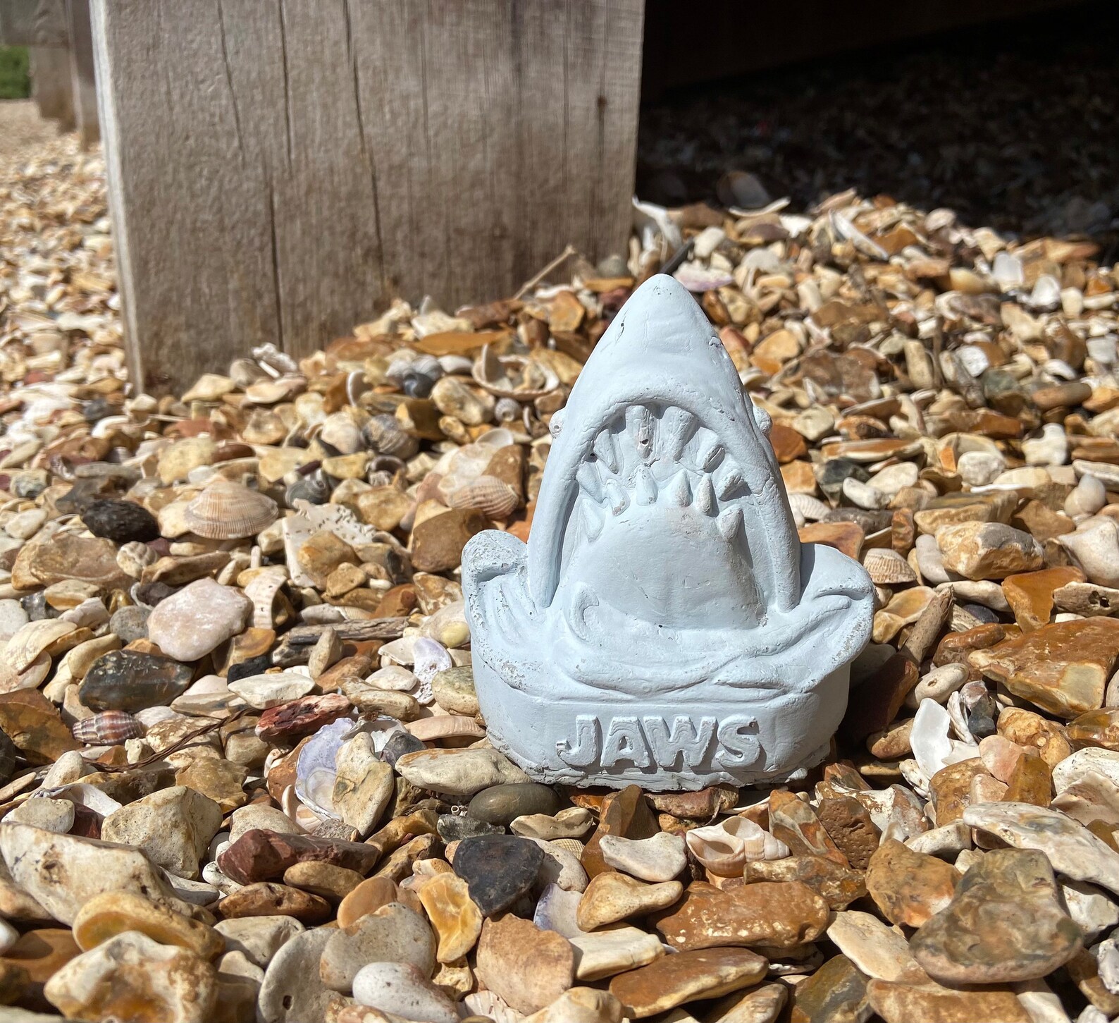 Jaws Concrete Garden Decoration Home Decor Paperweight - Etsy UK