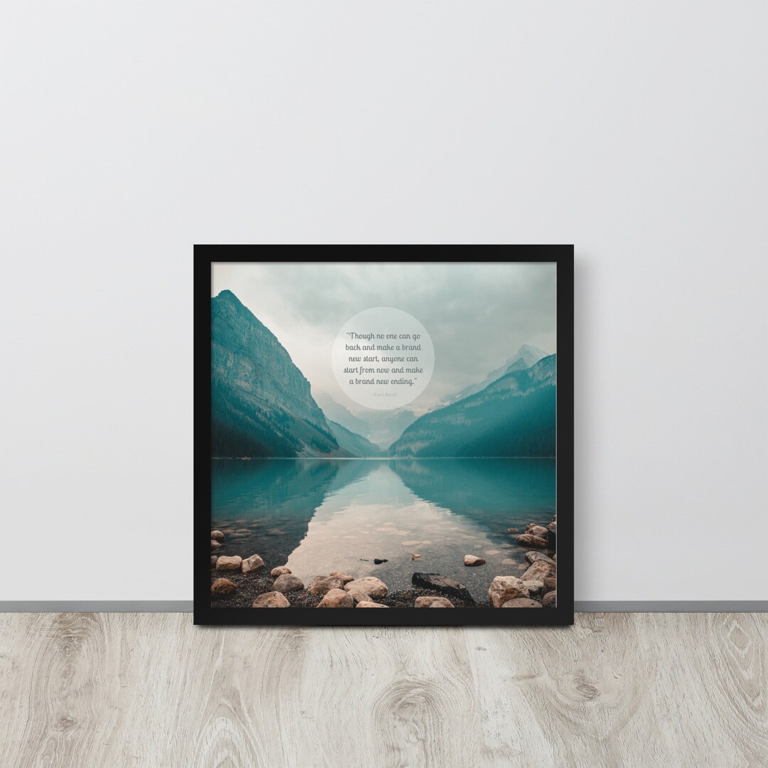 Sober Quote Framed Poster, Life Quote, Sobriety Gift Sobriety Canvas AA ...