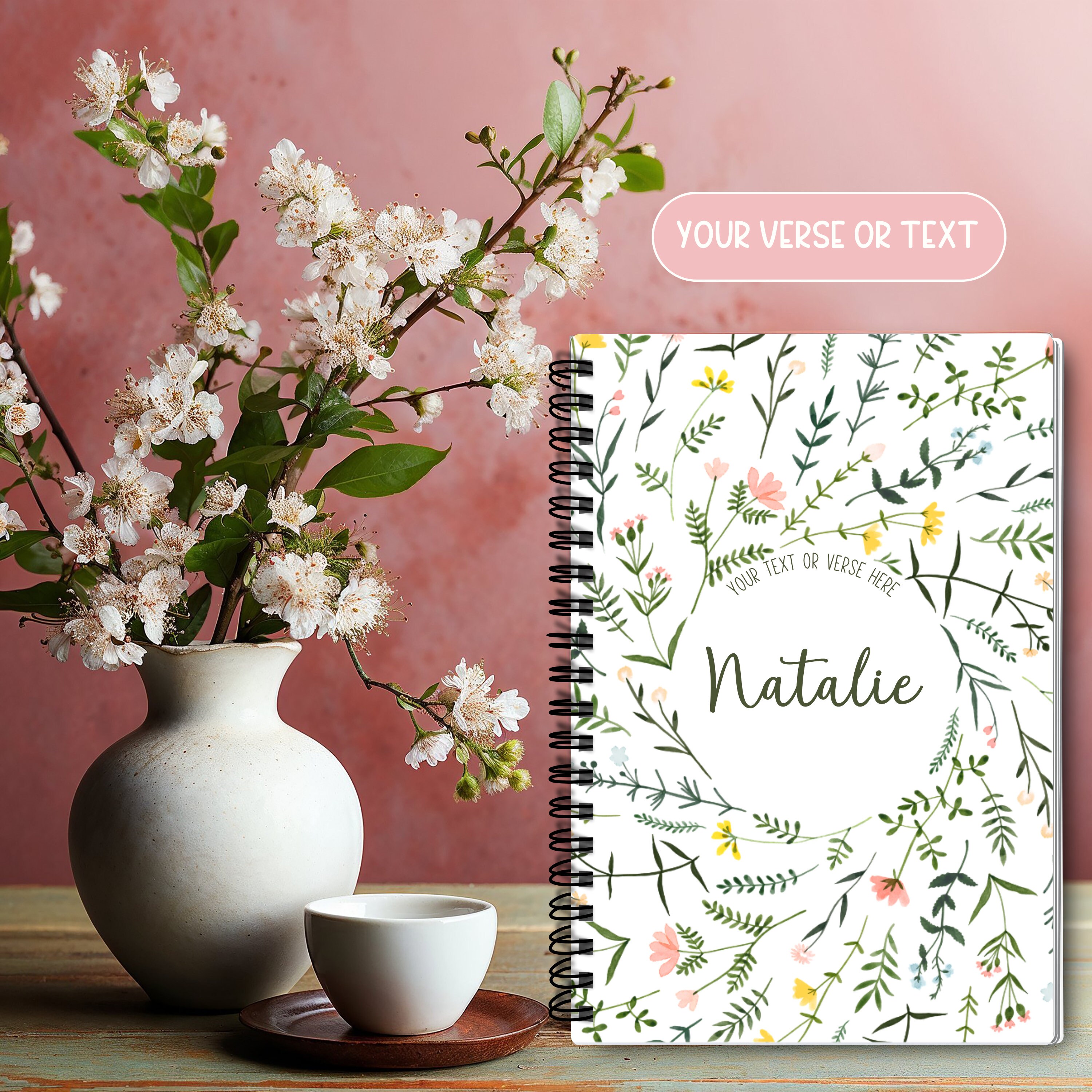 Prayer Journal, Bible Versenotebook, Christian Personable Gift ...