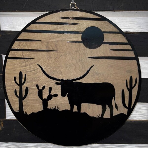 Western Metal Art - Etsy
