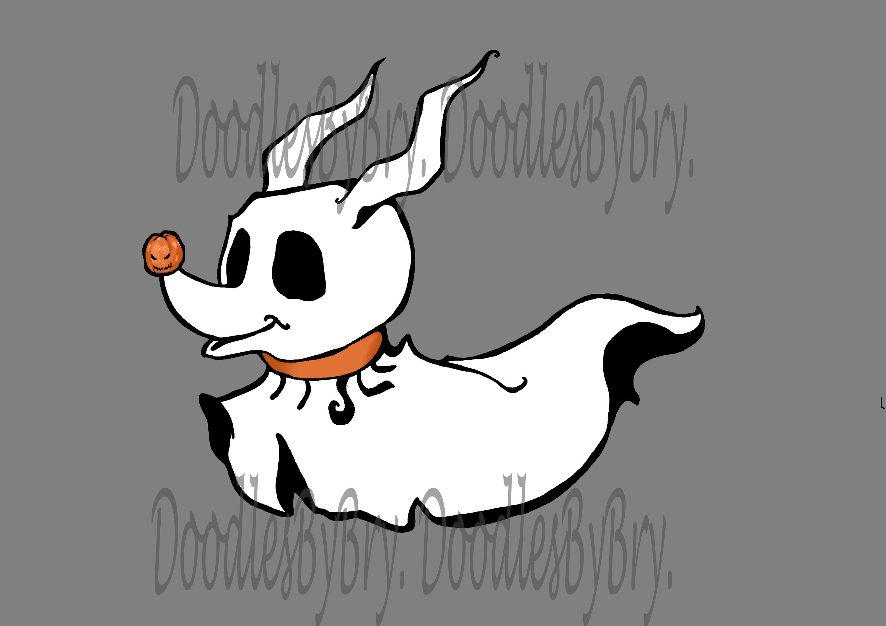 Zero PNG, Nightmare Before Christmas PNG, Horror Halloween PNG, Happy ...