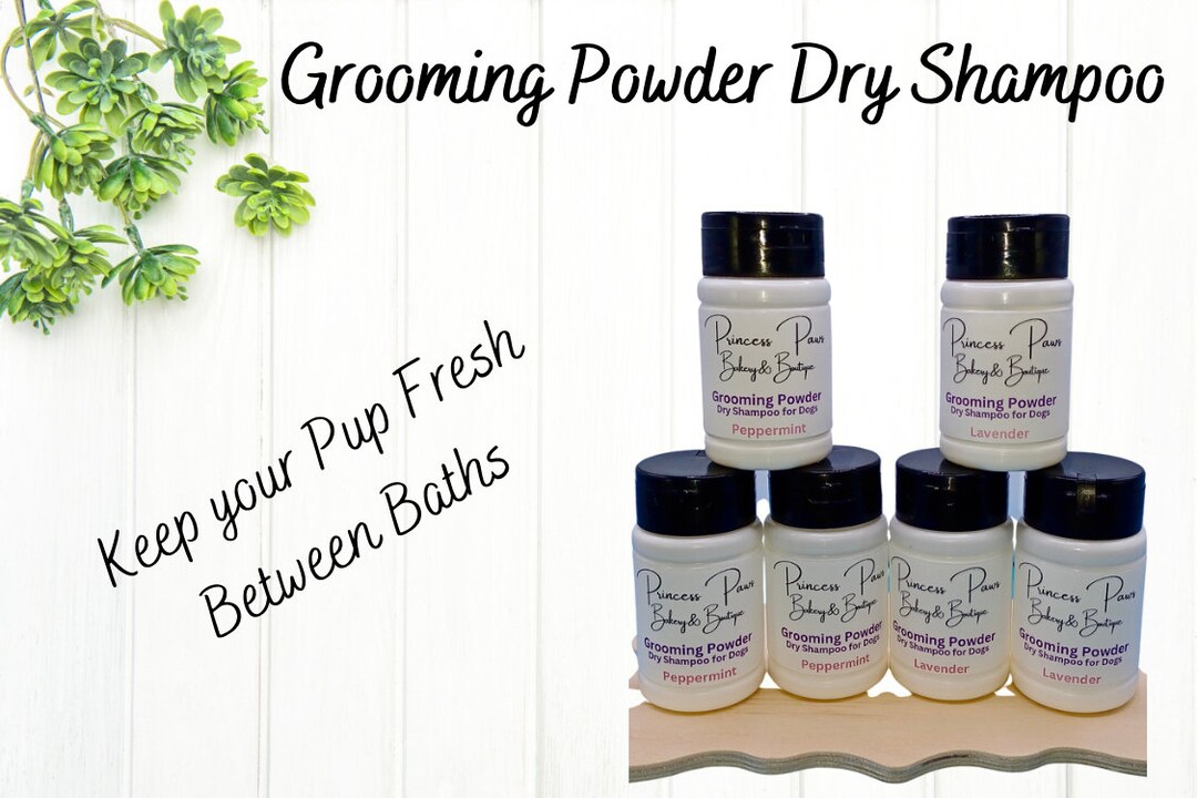 Grooming Powder - Dry Shampoo for Dogs - Etsy