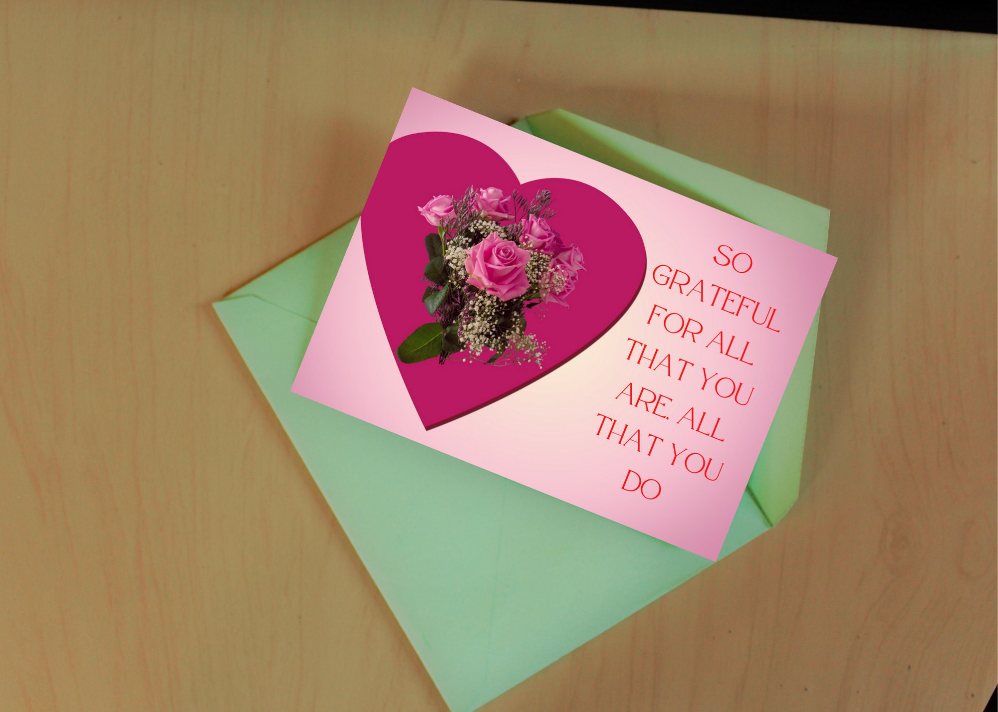 Thank You Card for Loved One, Family Member, Best Friend Thank You Card ...