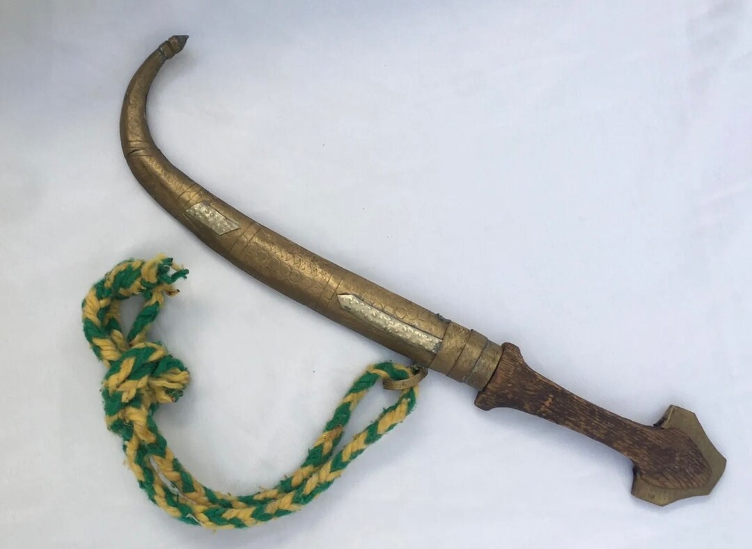 Antique Khanjar Morocco Dagger Islamic Knife Berber Arabic - Etsy
