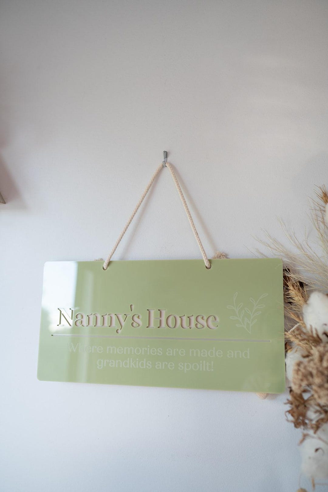 Grandkids Spoilt Here- Outdoor House Sign - Etsy