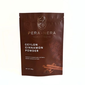 Premium Ceylon Cinnamon Powder 100g - Etsy