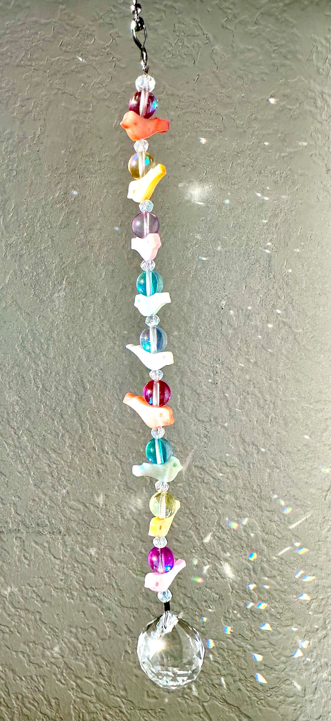 Ceiling Fan Pulls - Colorful Birds II - Etsy