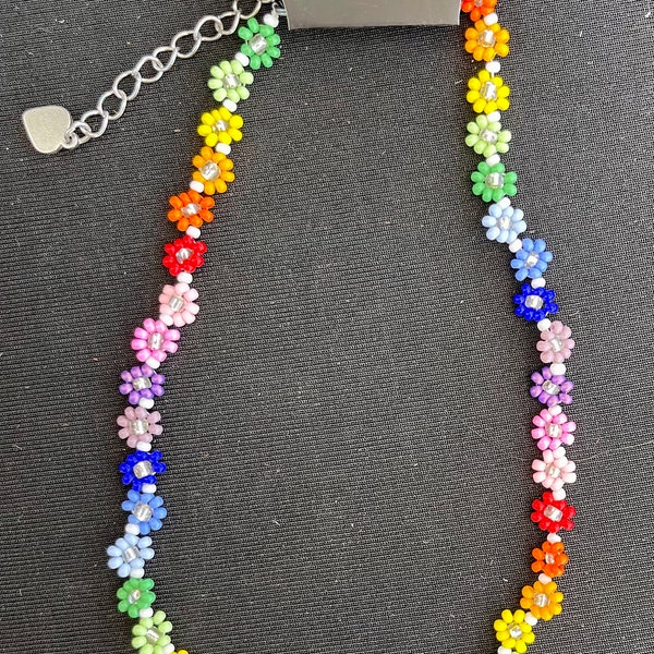 Beaded Daisy Chain - Etsy