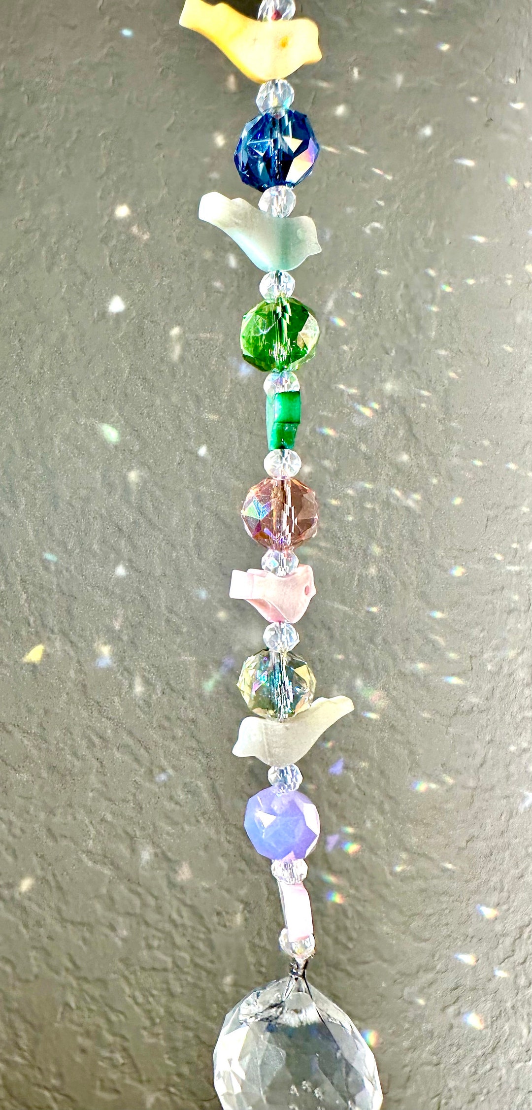 Ceiling Fan Pulls - Colorful Birds - Etsy