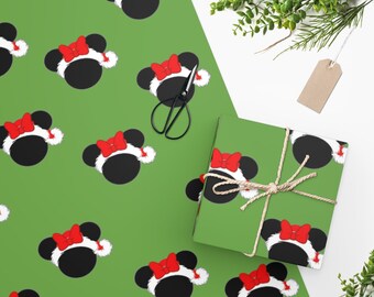 Minnie Mouse Wrapping Paper - Etsy