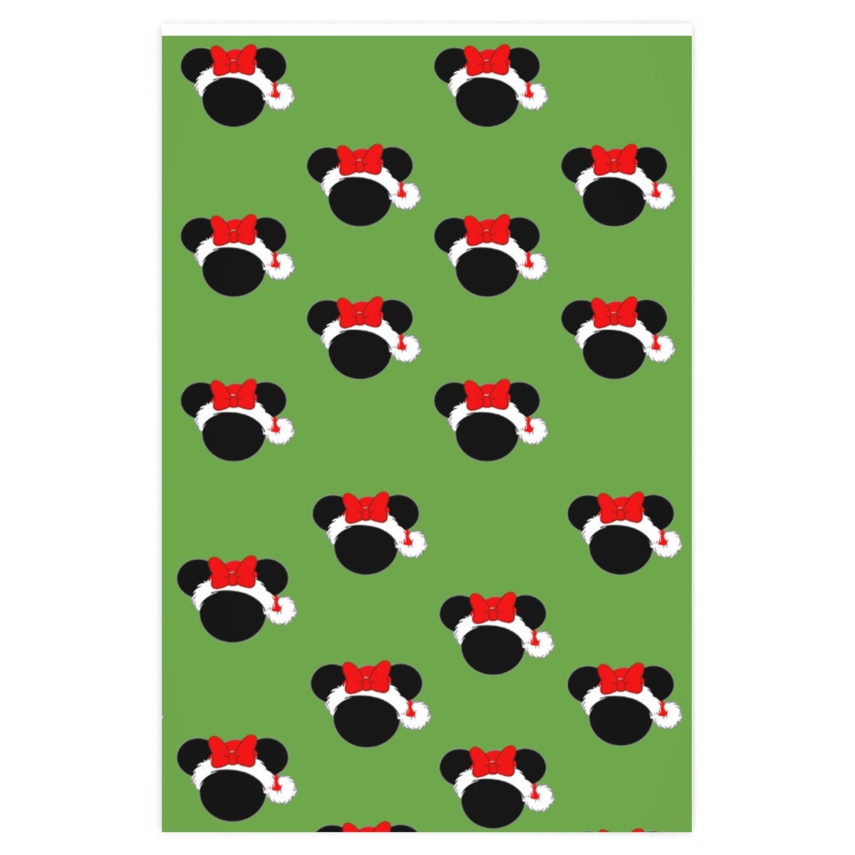 Minnie Mouse Christmas Wrapping Paper sold by Common Caril | SKU ...