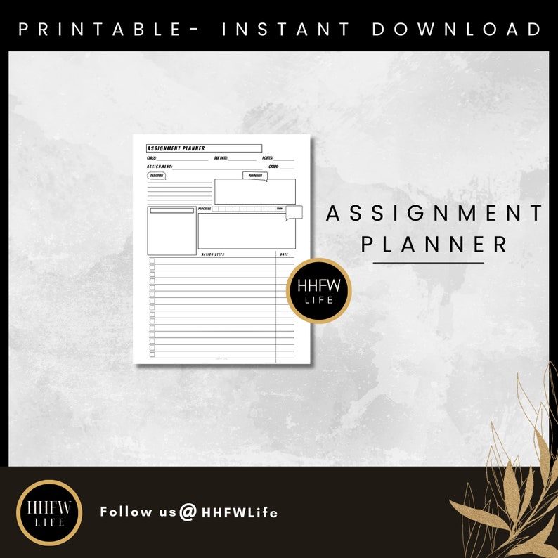 Printable Comic Book Style Assignment Tracker for Students | Superhero ...
