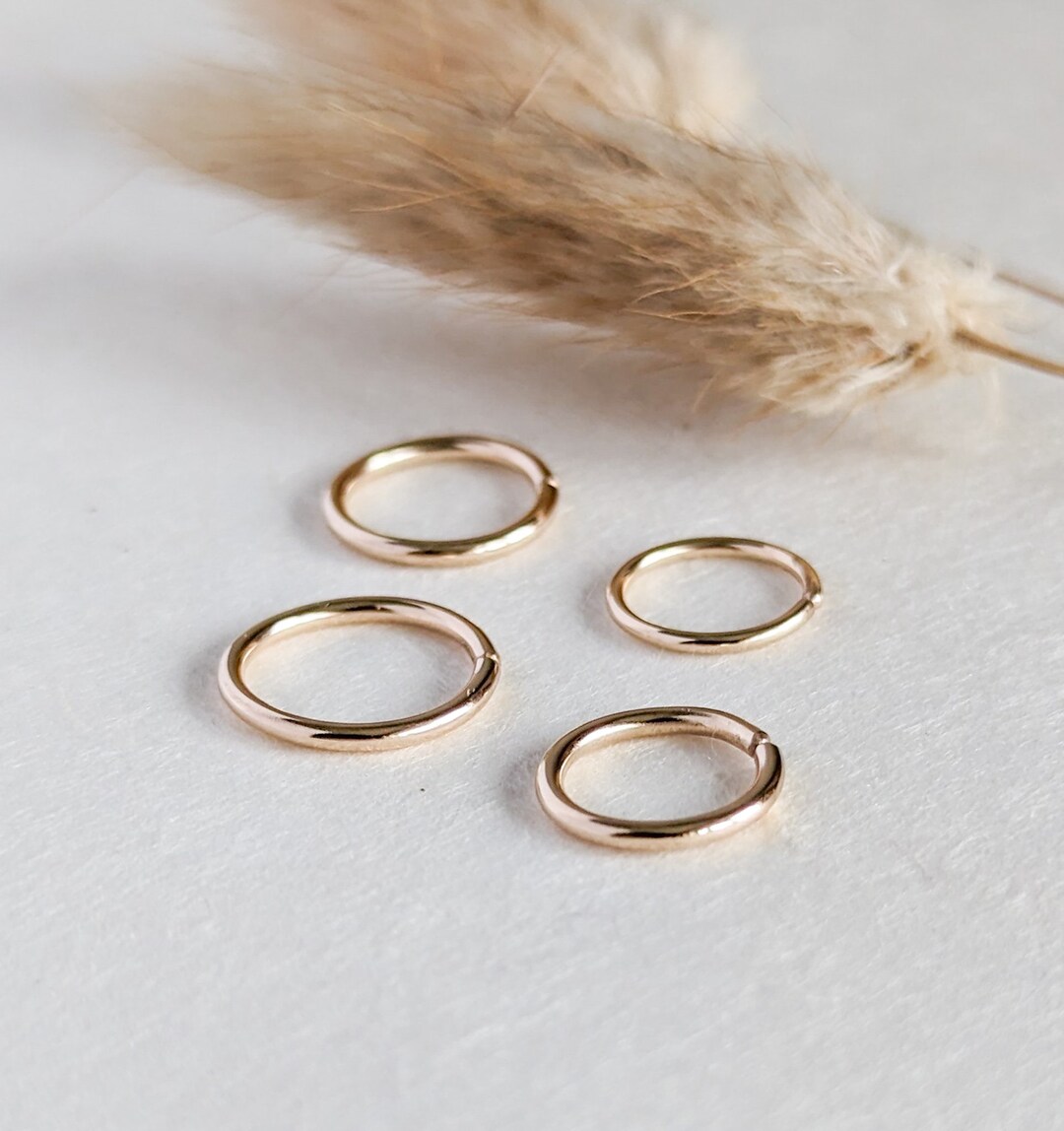 14k Gold Belly Ring | Gold Belly Button Ring | Gold Navel Ring | Gold ...