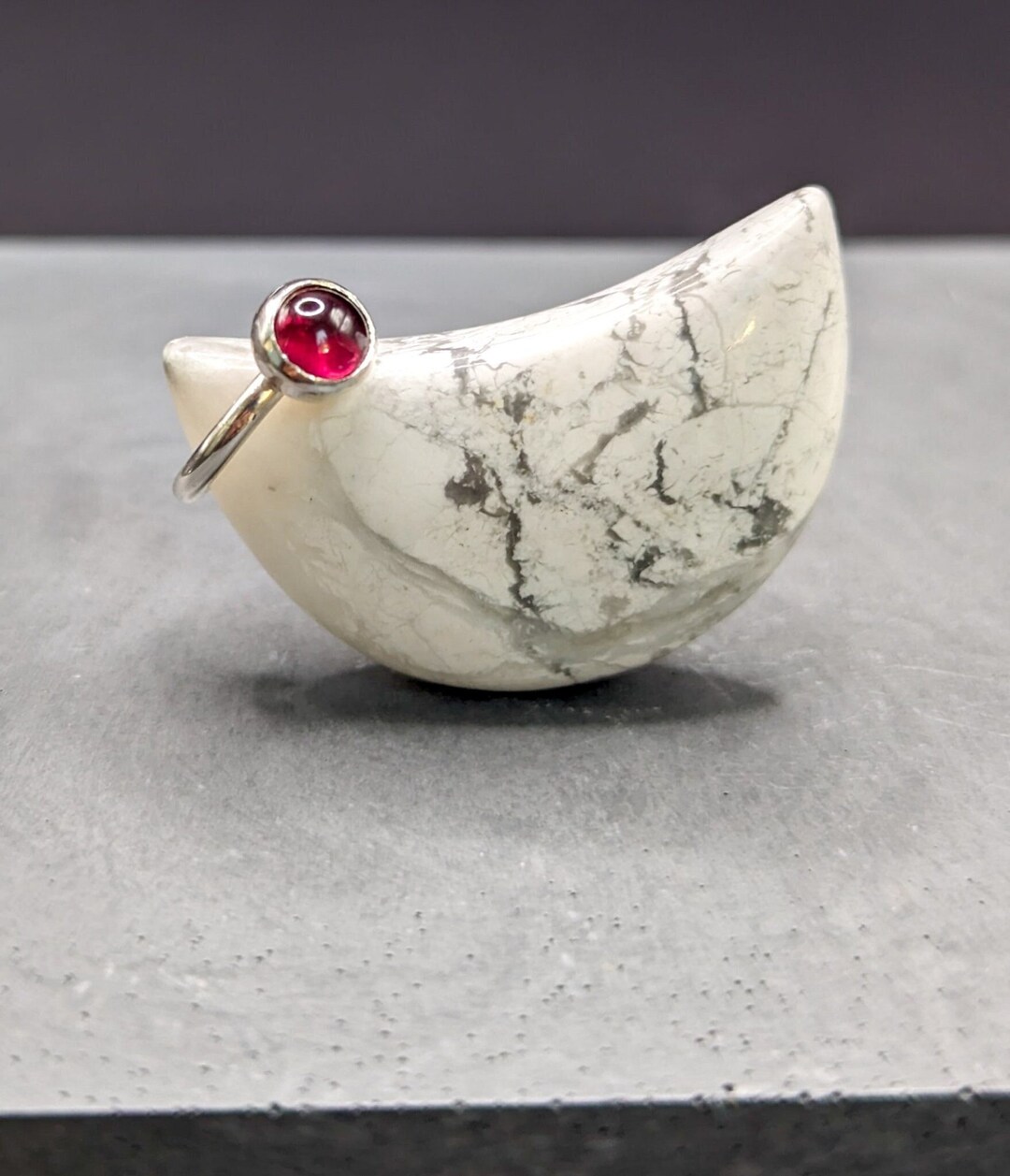 Garnet Sterling Silver Belly Button Piercing Silver Belly - Etsy