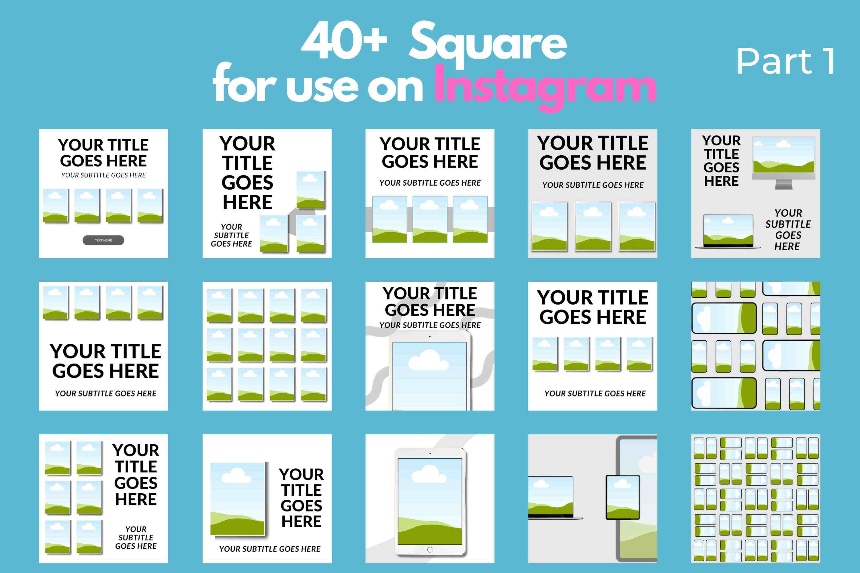 120 Digital Mockup, Digital Product Template, Planner Mockup, Canva ...