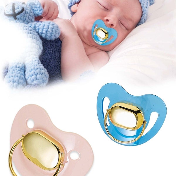 Pink Pacifier - Etsy