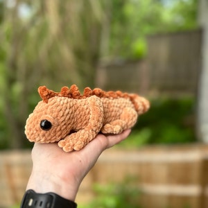Igor the Iguana- Crochet Iguana Pattern- Imtermediate Crochet Pattern ...