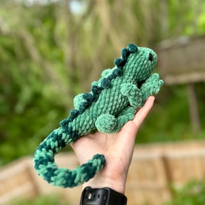 Igor the Iguana- Crochet Iguana Pattern- Imtermediate Crochet Pattern ...