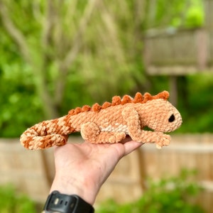 Igor the Iguana- Crochet Iguana Pattern- Imtermediate Crochet Pattern ...