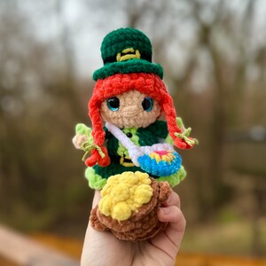 Little Miss Leprechaun/ Pot of Gold/ Rainbow Bag/ Shamrock- Digital ...