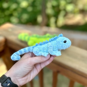 Igor the Iguana- Crochet Iguana Pattern- Imtermediate Crochet Pattern ...