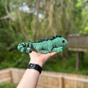Igor the Iguana- Crochet Iguana Pattern- Imtermediate Crochet Pattern ...