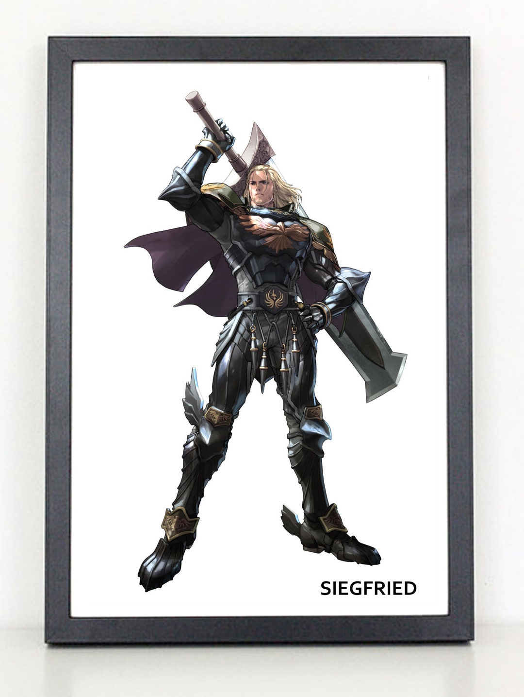 Soul Calibur Siegfried Poster Print - Etsy