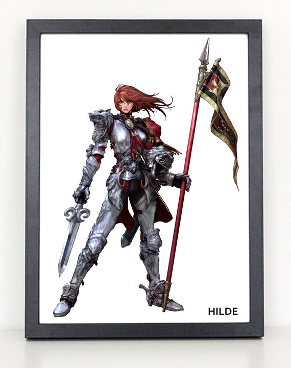 Soul Calibur Hilde Poster Print - Etsy