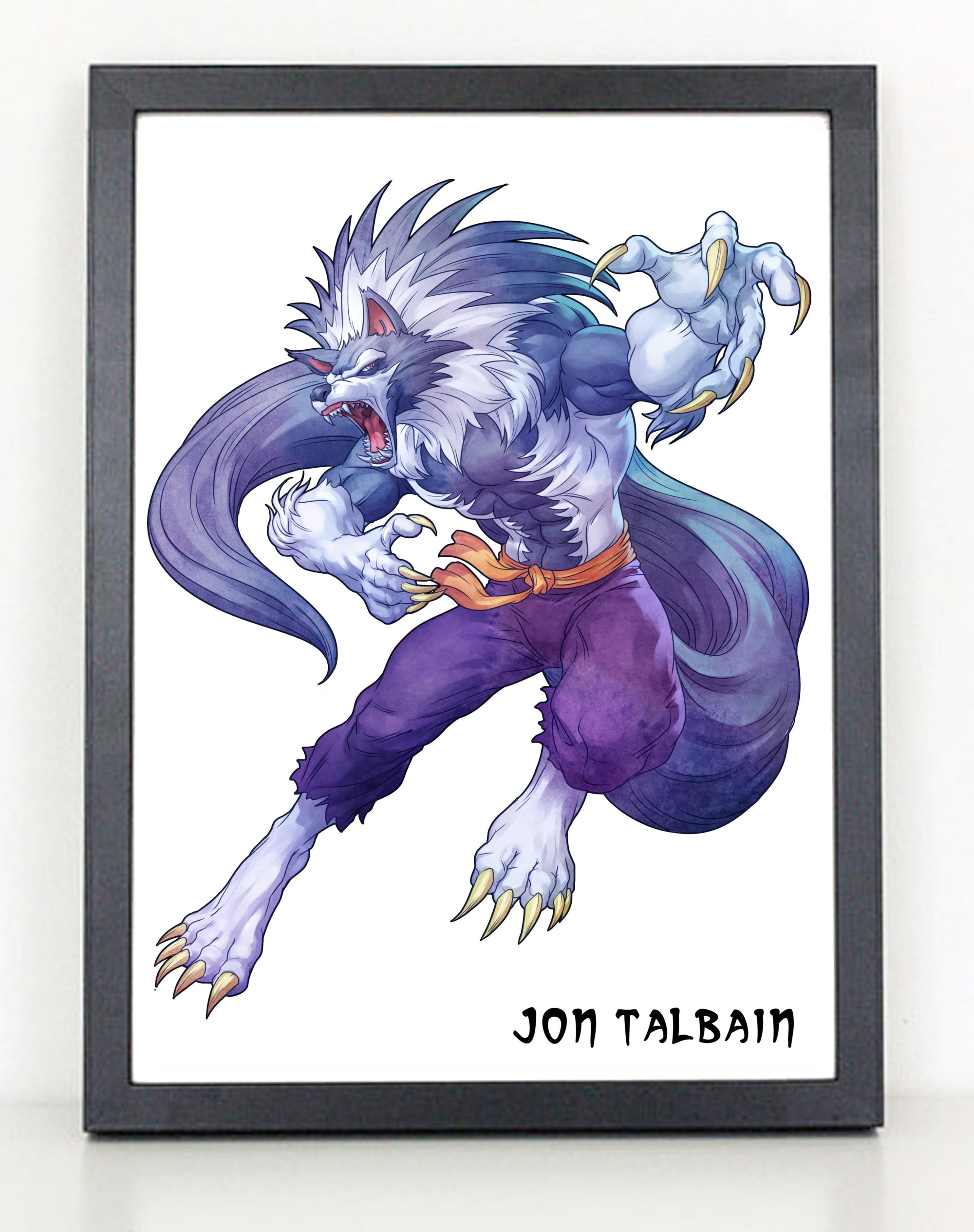 Darkstalkers Jon Talbain Human