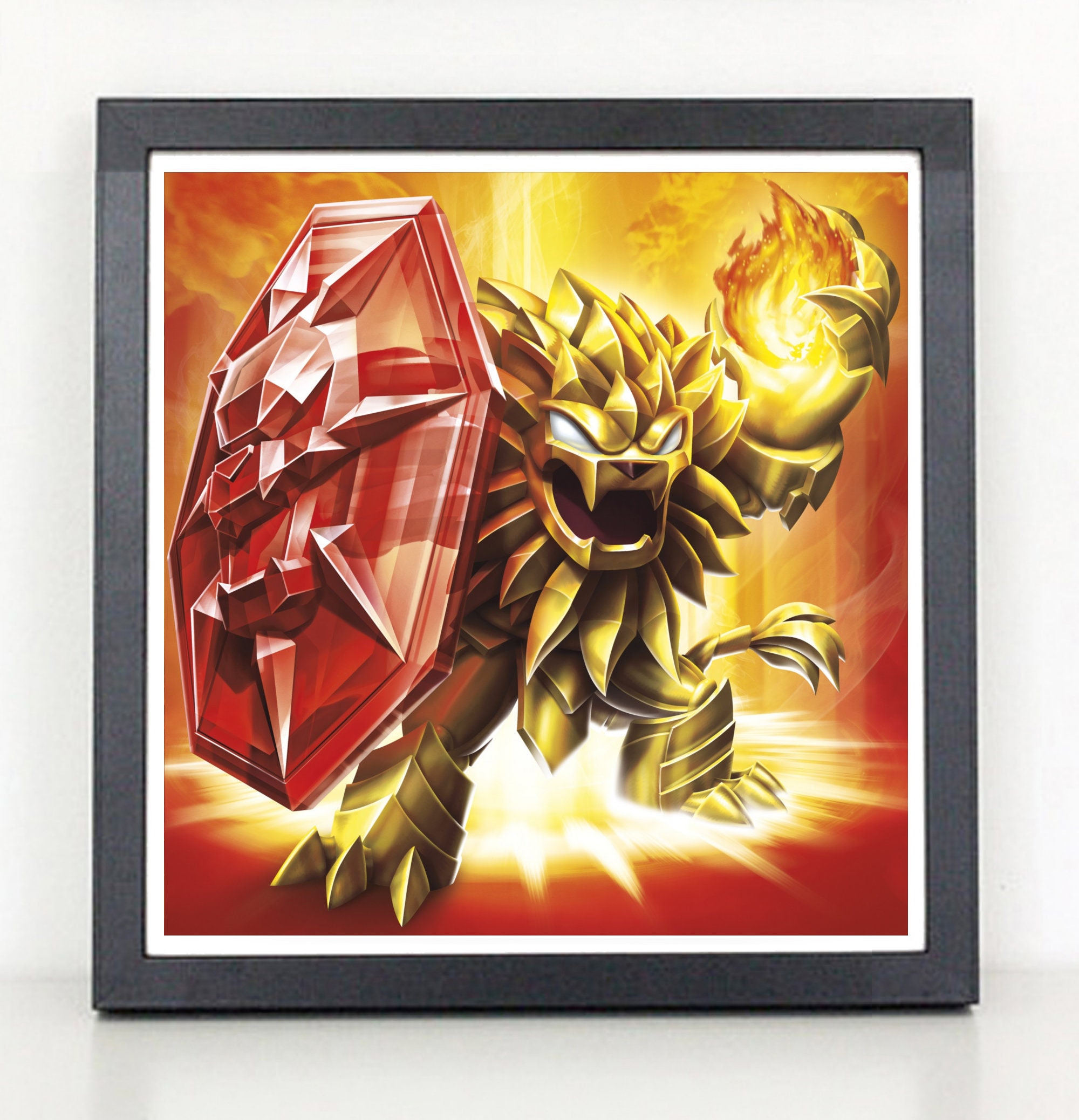 Skylanders Trap Team Wildfire Card