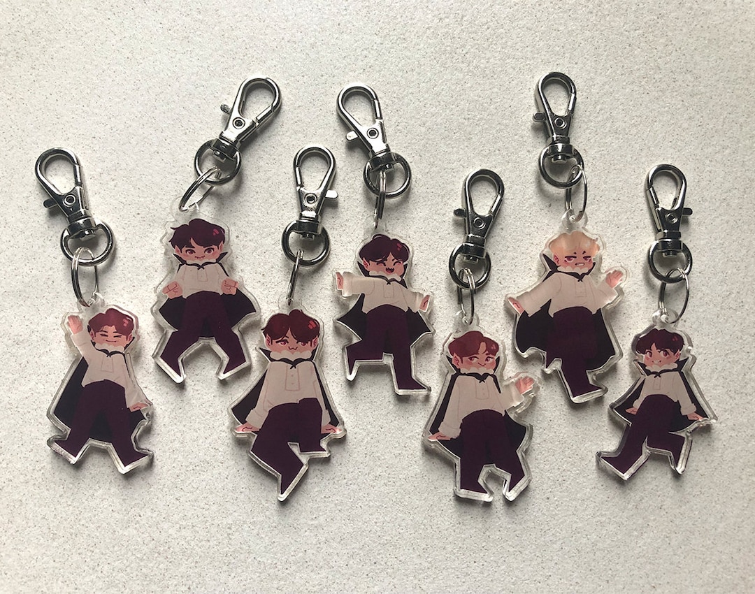 Vampire BTS Acrylic Keychains CLEARANCE - Etsy