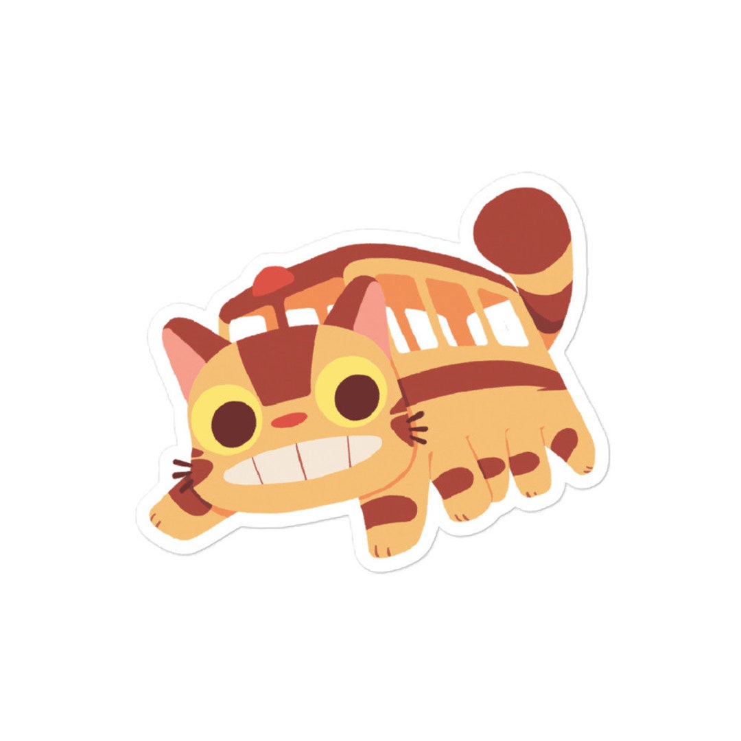 My Neighbor Totoro Catbus Sticker Studio Ghibli - Etsy