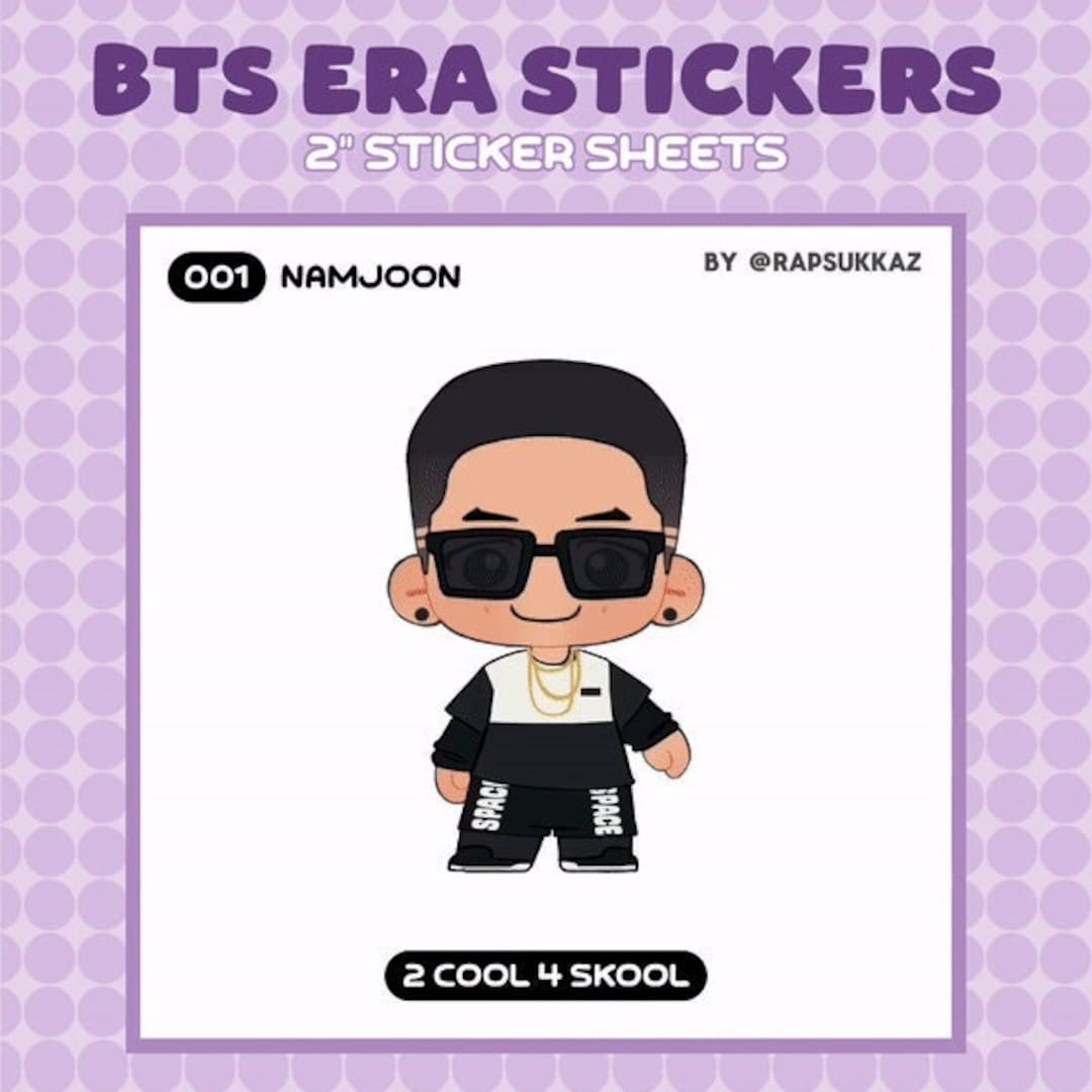 BTS Era Stickers PREORDER - Etsy