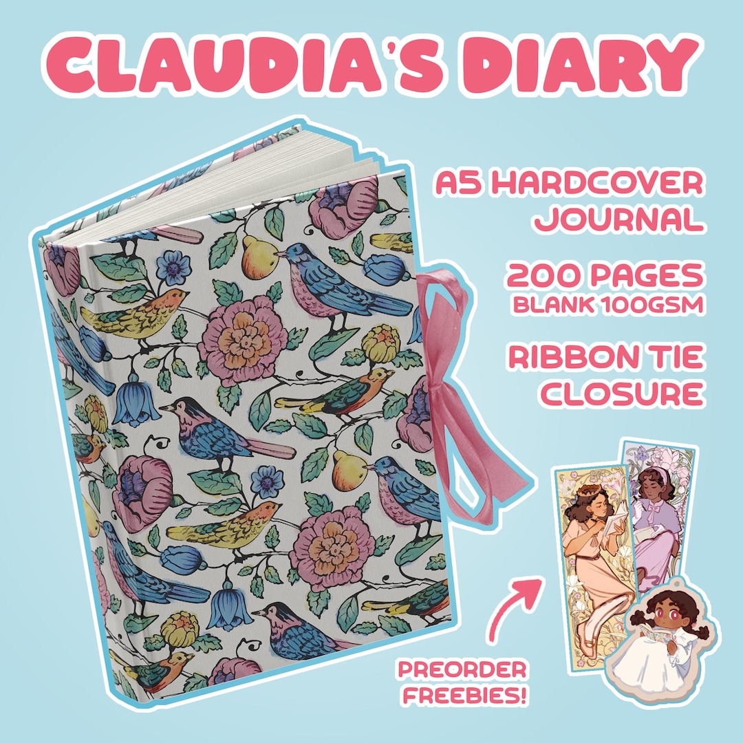 IWTV Claudia Diary Journal - Etsy