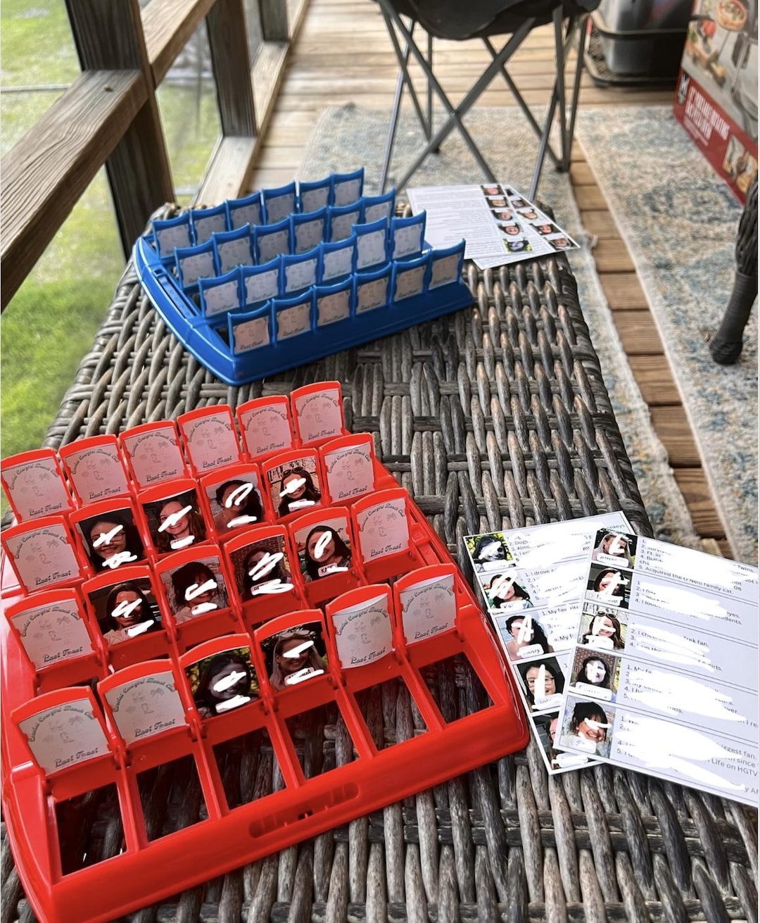 Personalized Who is It? Guess Who Party Game - People You Know! Ice ...