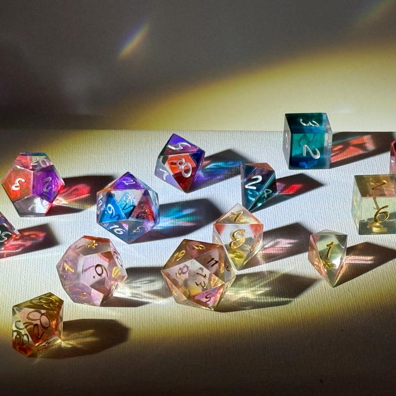 Polyhedral Dice Set - Etsy
