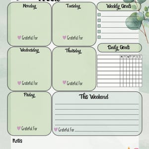 Goodnotes Weekly Planner, Digital Planner, Goodnotes Template, iPad ...