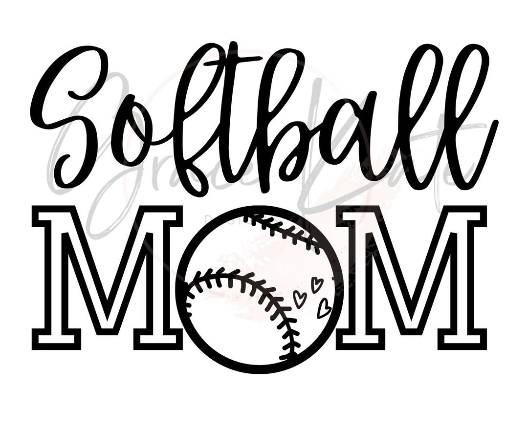 Softball Parent SVG Bundle Cricut Files - Etsy