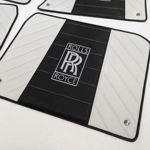 Rolls Royce Ghost/phantom/wraith Bespoke Floor Mats Black/sea Shell - Etsy