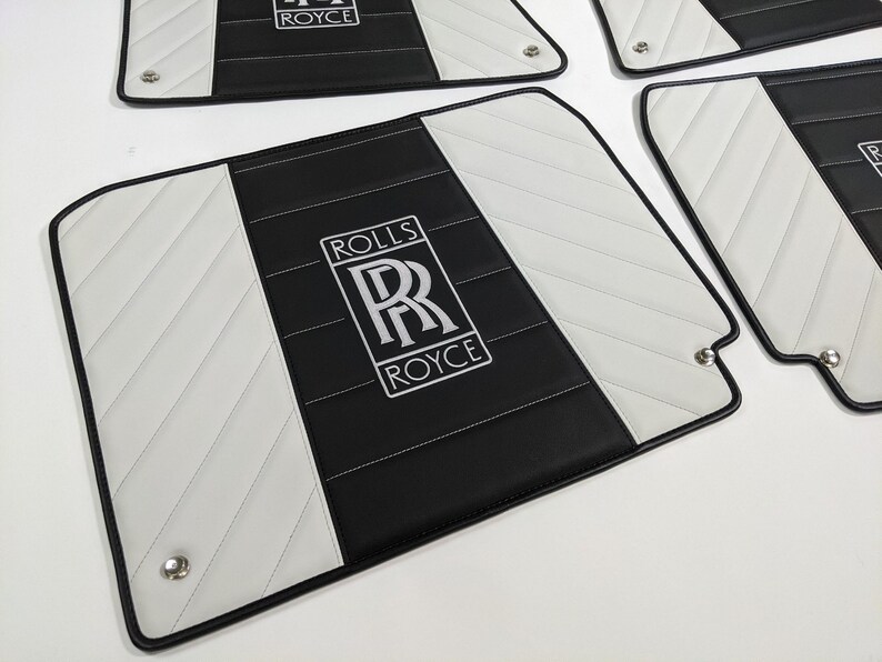 Rolls Royce Ghost/phantom/wraith Bespoke Floor Mats Black/sea Shell - Etsy