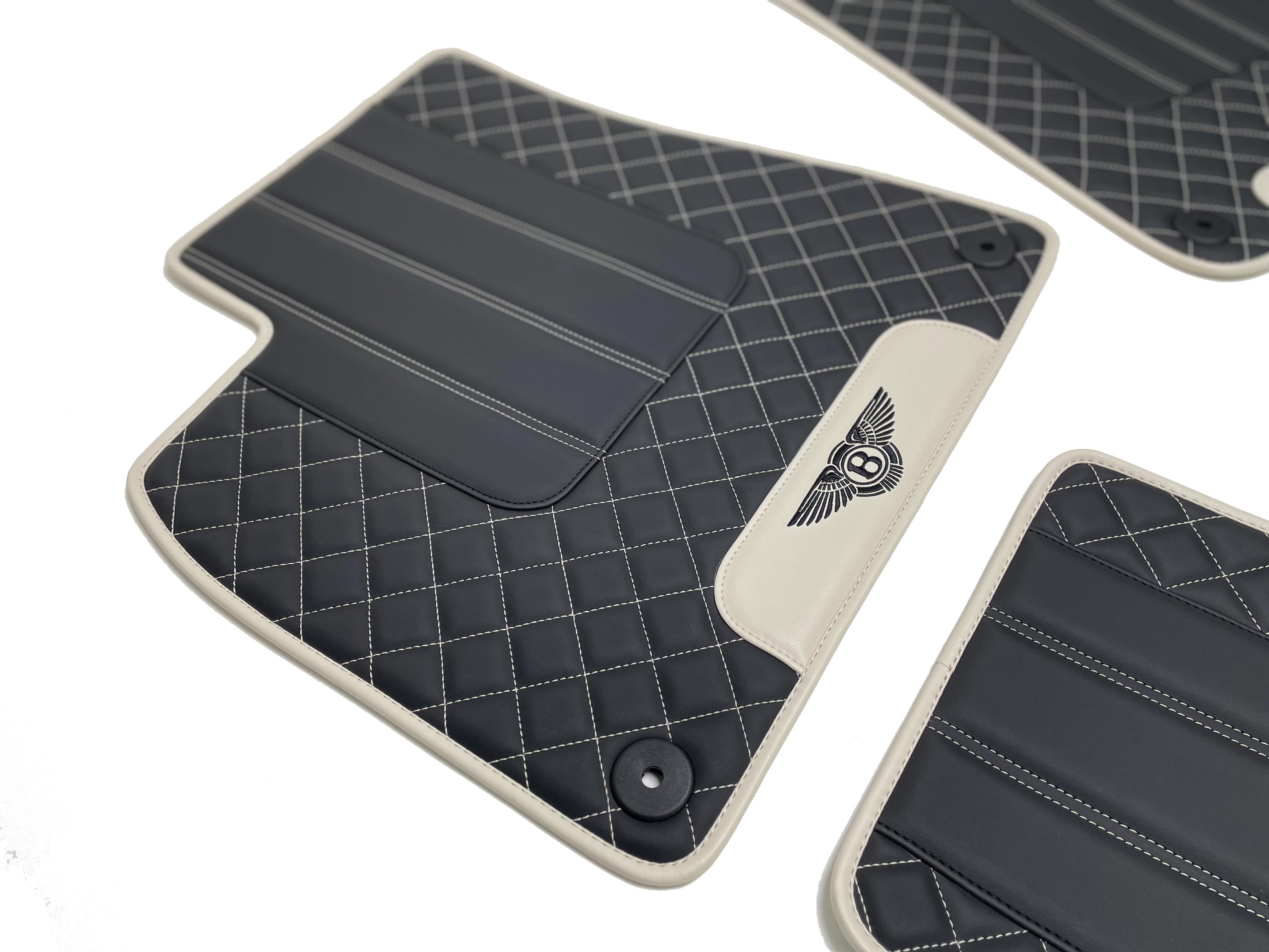 Bentley Bentayga Bespoke Floor Mats, Trunk, 2 Pillows Black/linen - Etsy
