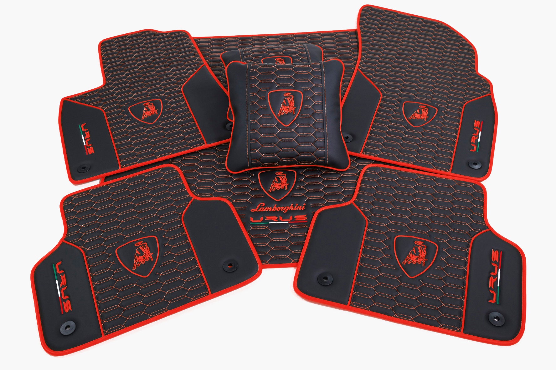 2018-2025 Lamborghini Urus Custom Floor Mats, Matching Trunk, and ...