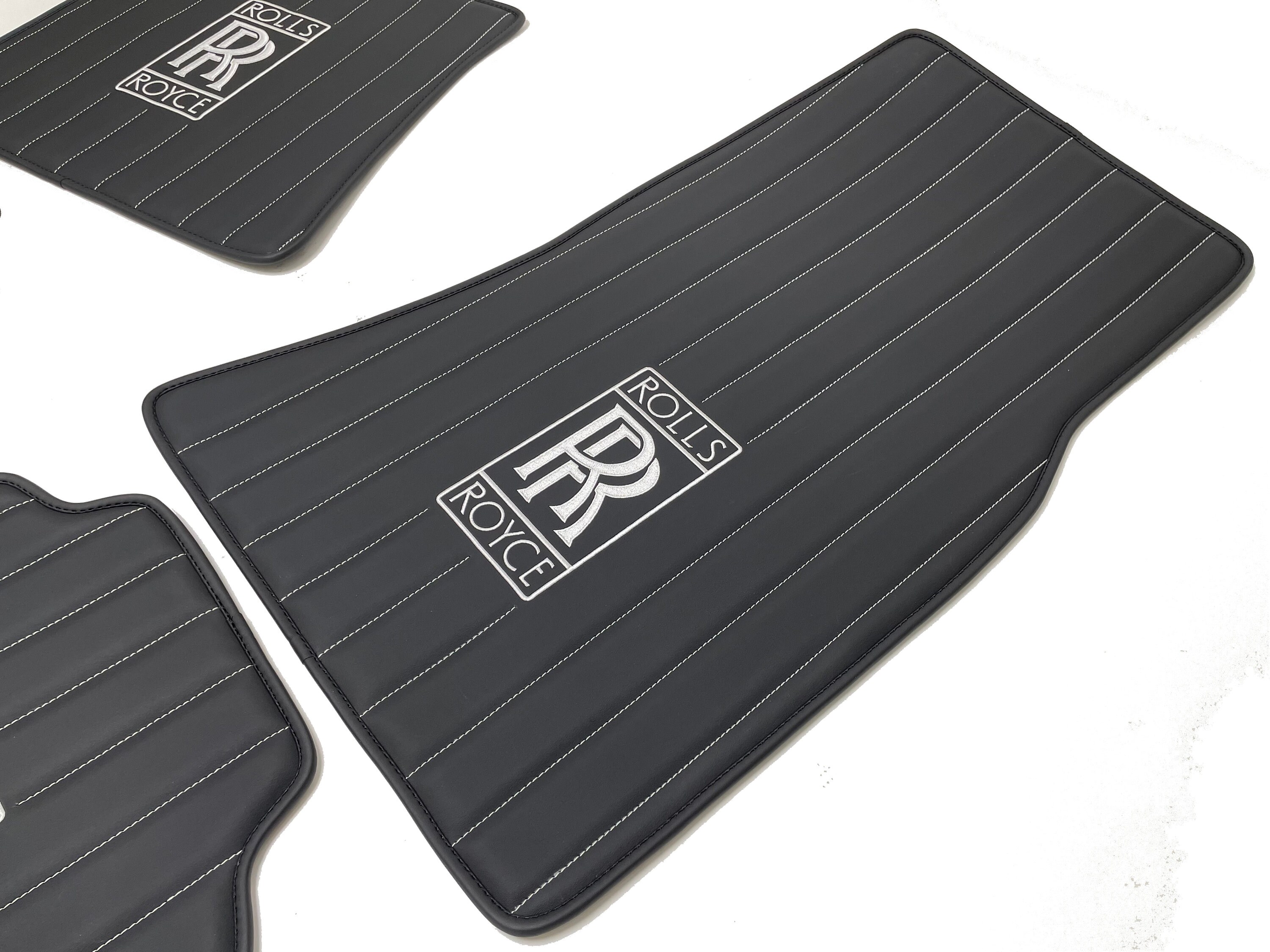 Rolls Royce Ghost, Spectre, Phantom, Wraith Bespoke Floor Mats Black ...