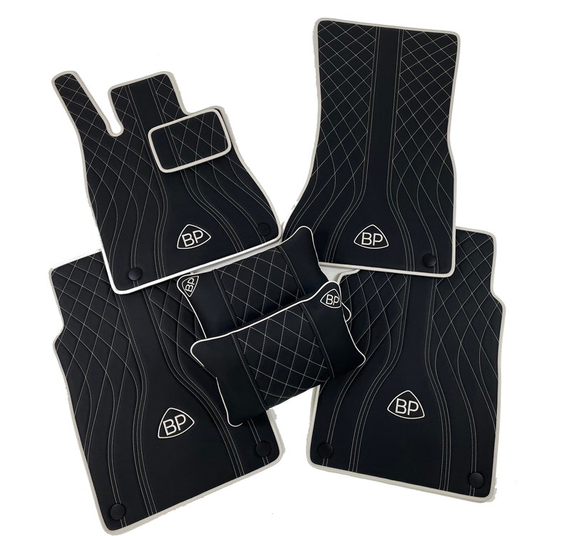 2021-2024 Mercedes Maybach S580 Bespoke Floor Mats, 2 Matching Pillows ...