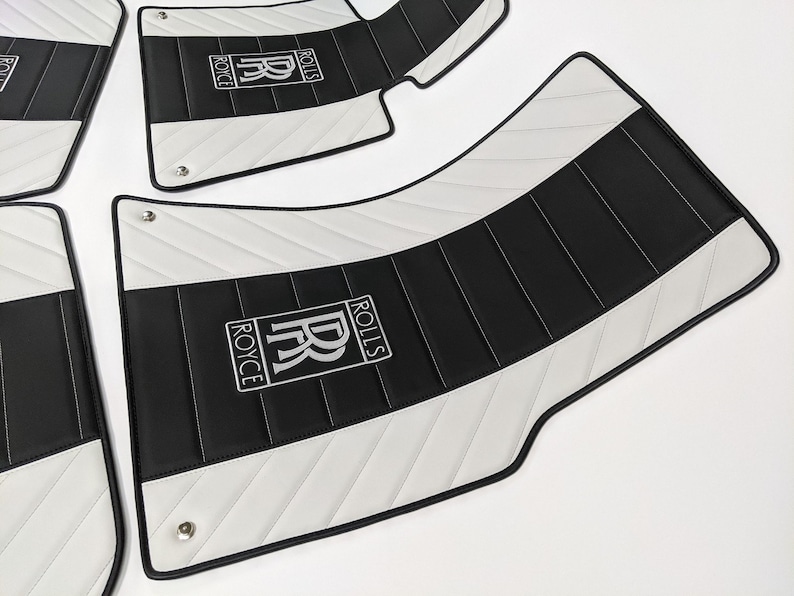 Rolls Royce Ghost/phantom/wraith Bespoke Floor Mats Black/sea Shell - Etsy