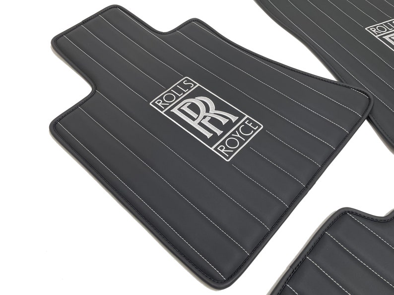 Rolls Royce Ghost, Spectre, Phantom, Wraith Bespoke Floor Mats Black ...