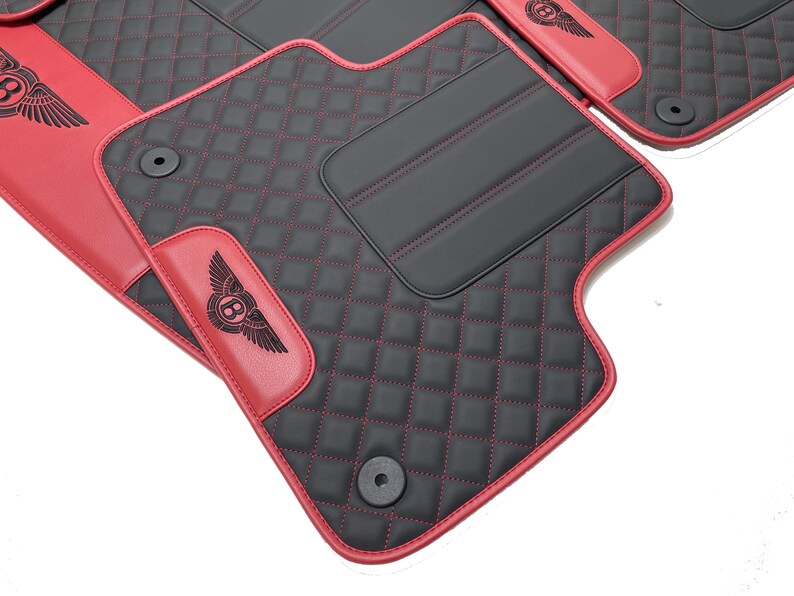 Bentley Bentayga Bespoke Floor Mats, Trunk No Pillows Black/hotspur - Etsy